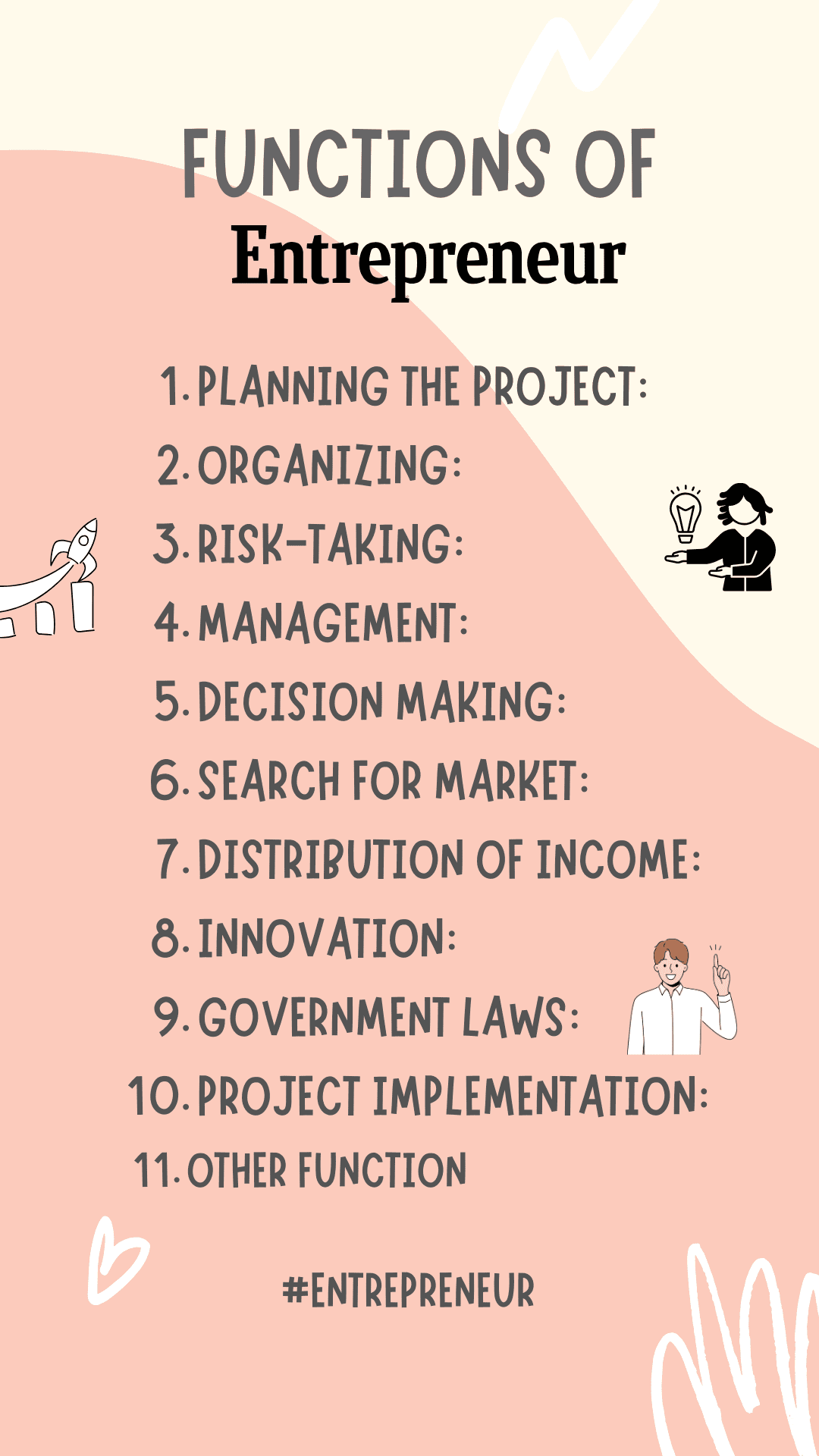 11 Key Functions Of Entrepreneur - (2025)