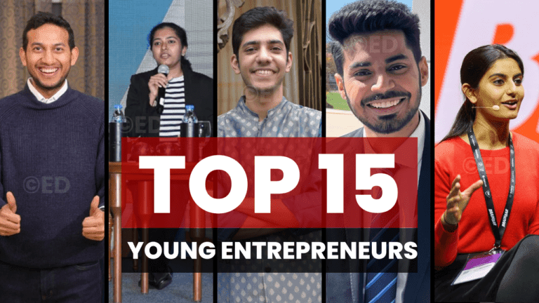 Top 15 Young Entrepreneurs in India Updated in 2025